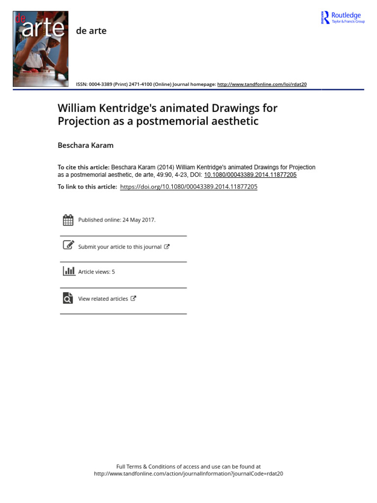 Animated Drawings Forprojection | PDF | Psychological Trauma | Memory