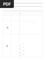 Notações e Siglas em Matemática | PDF | Números | Número racional