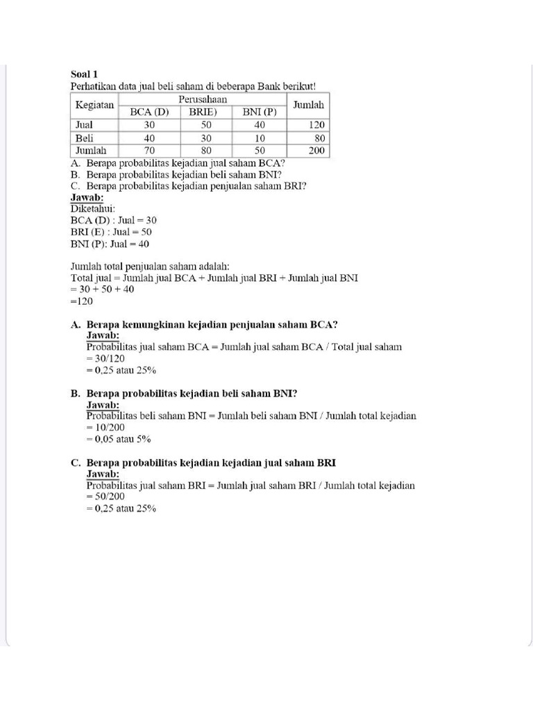 Tugas 3 Statistika | PDF