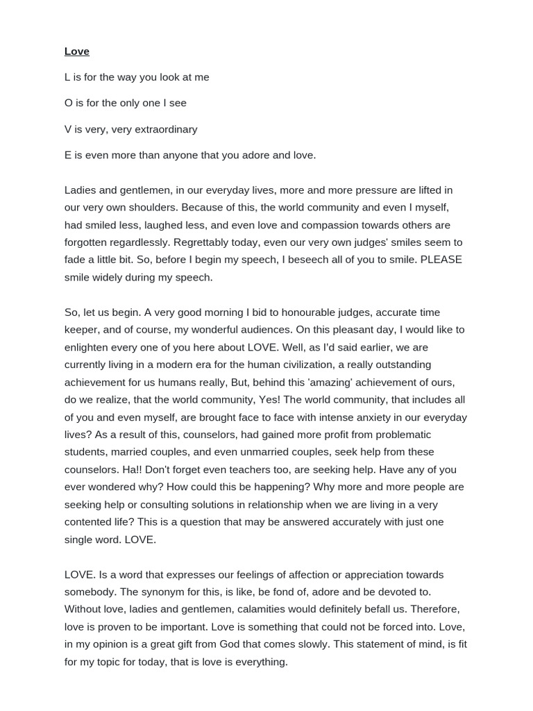 love | PDF | Love
