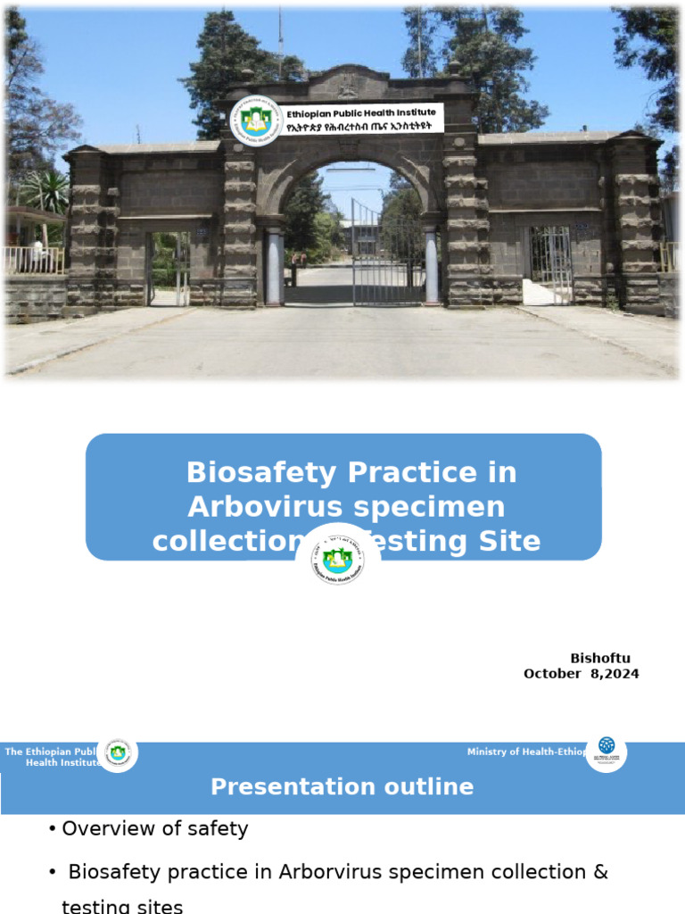 Arbovirla Sample Specimen Mangment & Biosafety | PDF | Infection ...