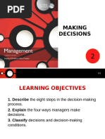 Introduction To Management Chapter Four | PDF | Decision Making | Risk