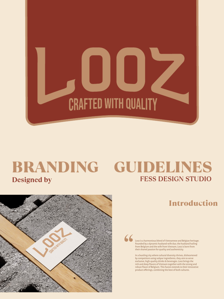 Looz Branding Guidelines Overview | PDF | Brand | Logos