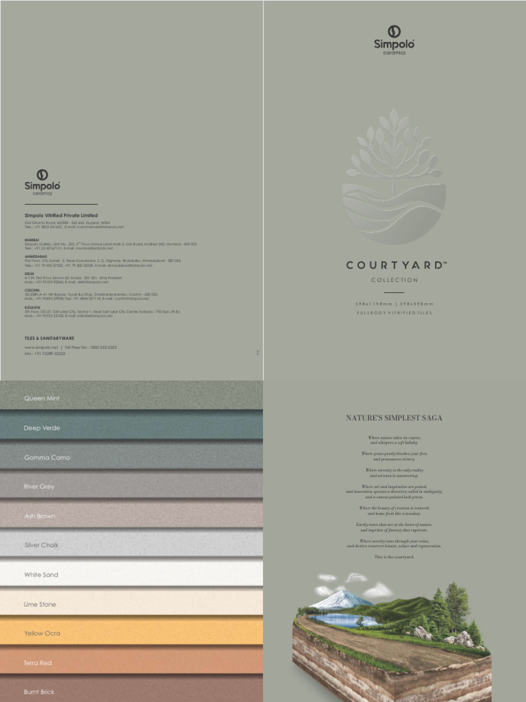 courtyard-collection | PDF | Tile | Brick