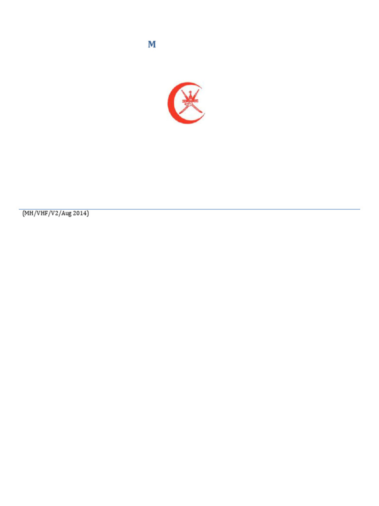 Viral Haemorrhagic Fevers Laboratory Guidance For Samples Handling and Management | PDF ...