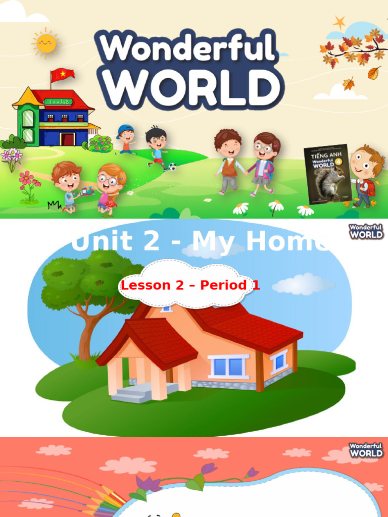 Home Vocabulary for Kids: Unit 2 | PDF | Home | Room