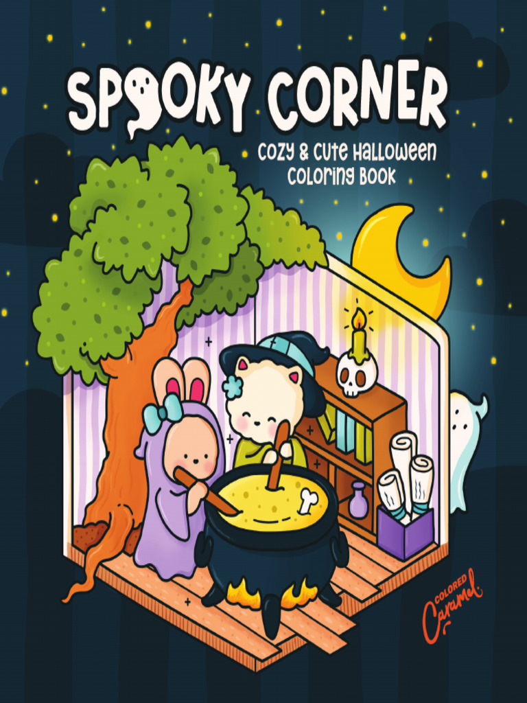 Coloring Book Spoky - CaramelColors | PDF