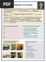 Vincent Van Gogh Worksheet | PDF