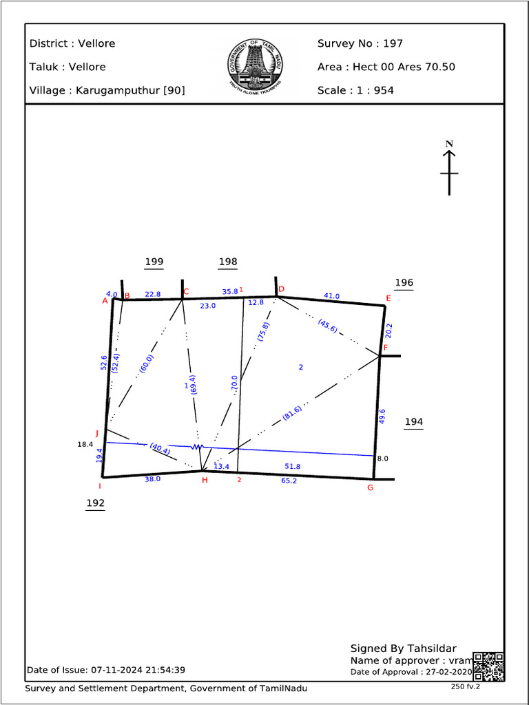 FMB Survey No 197 | PDF