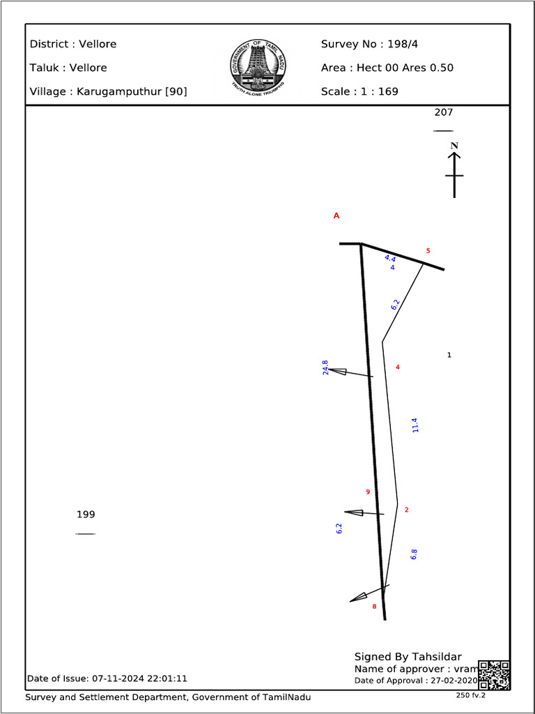FMB Survey No 198 Bar 4 | PDF