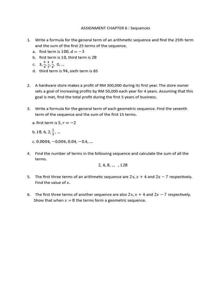 Assignment Chapter 6 Pdf Teaching Methods And Materials 4091