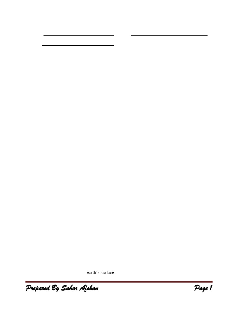 geography 7 | PDF | Water | River