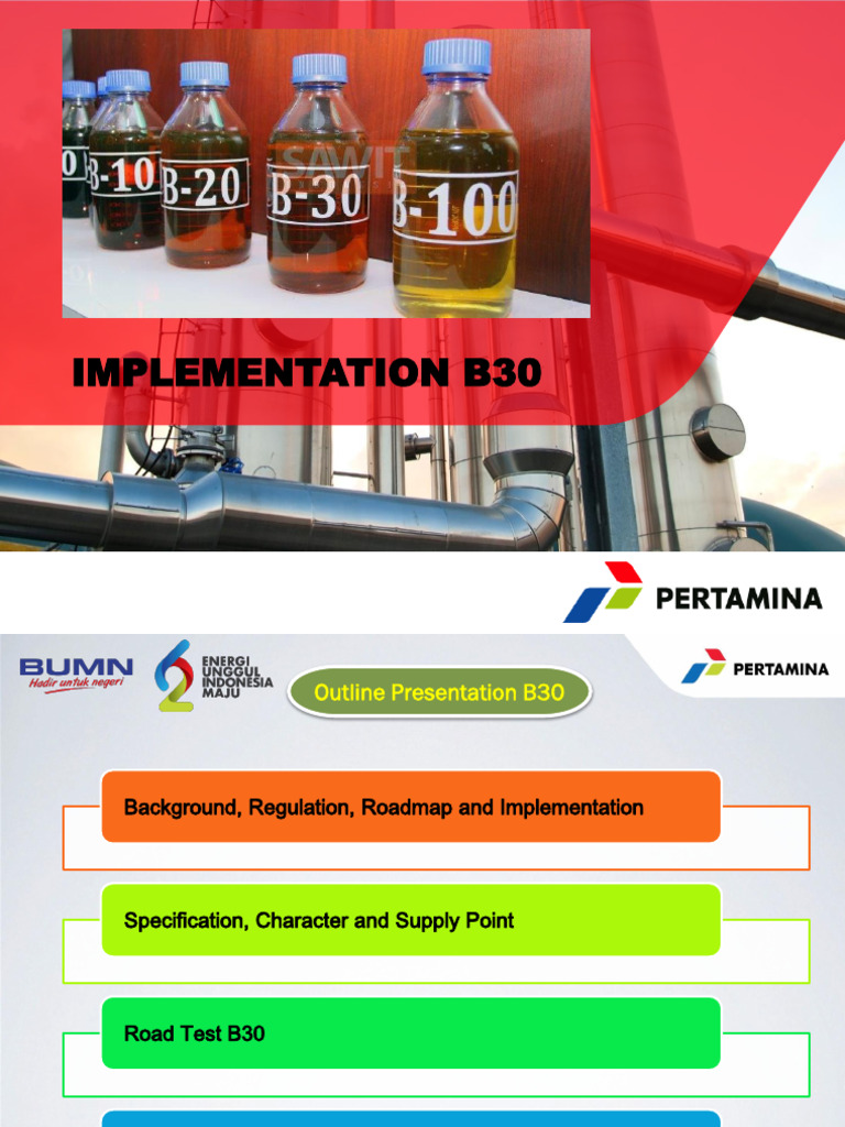 B30 Biodiesel Implementation Overview | PDF | Biodiesel | Diesel Fuel