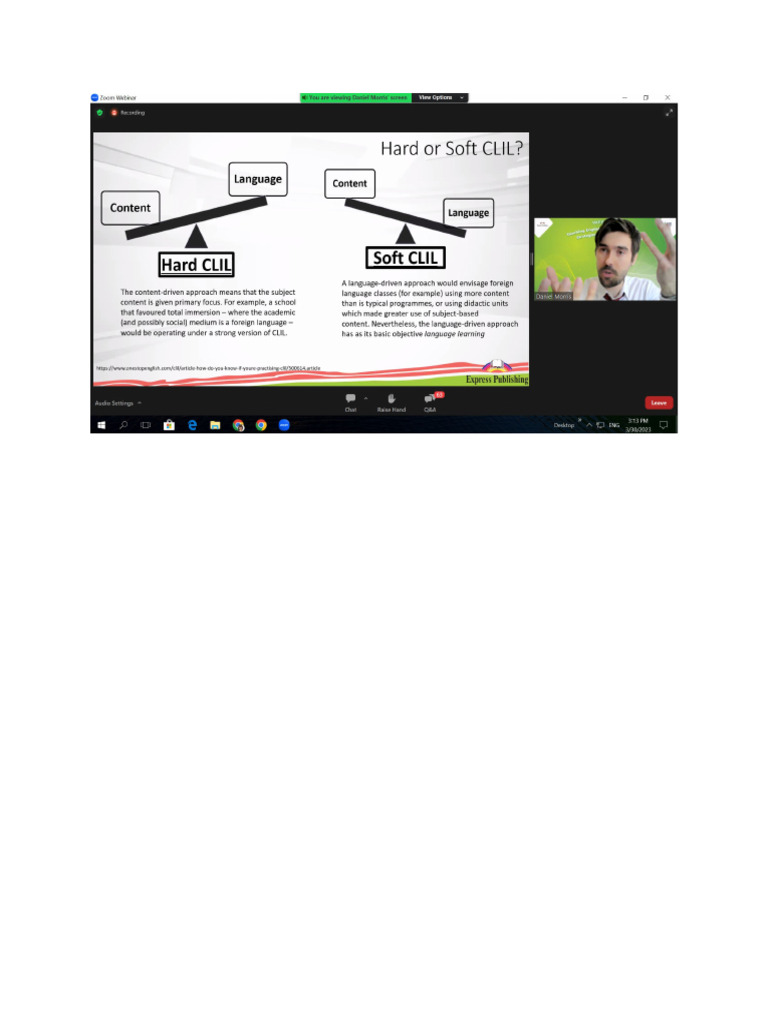 Hard VS Soft Clil | PDF