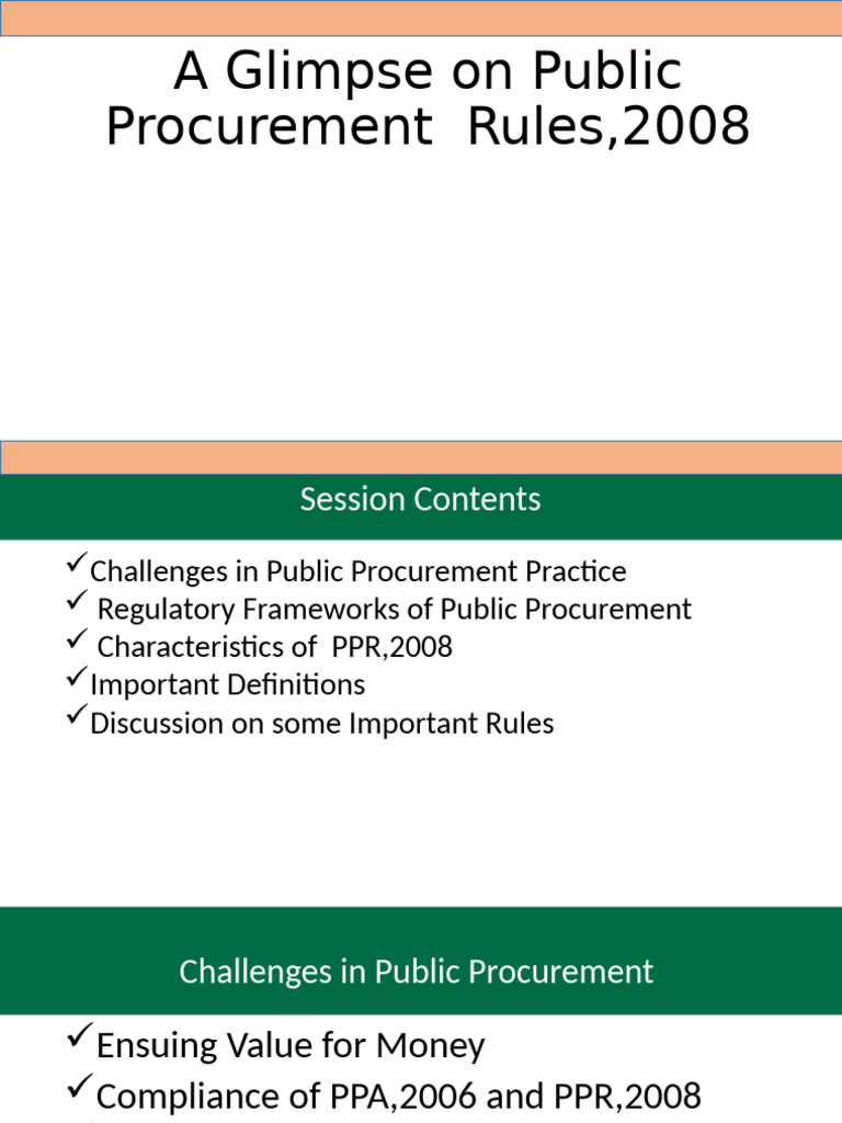 Ppr | PDF | Procurement | Business