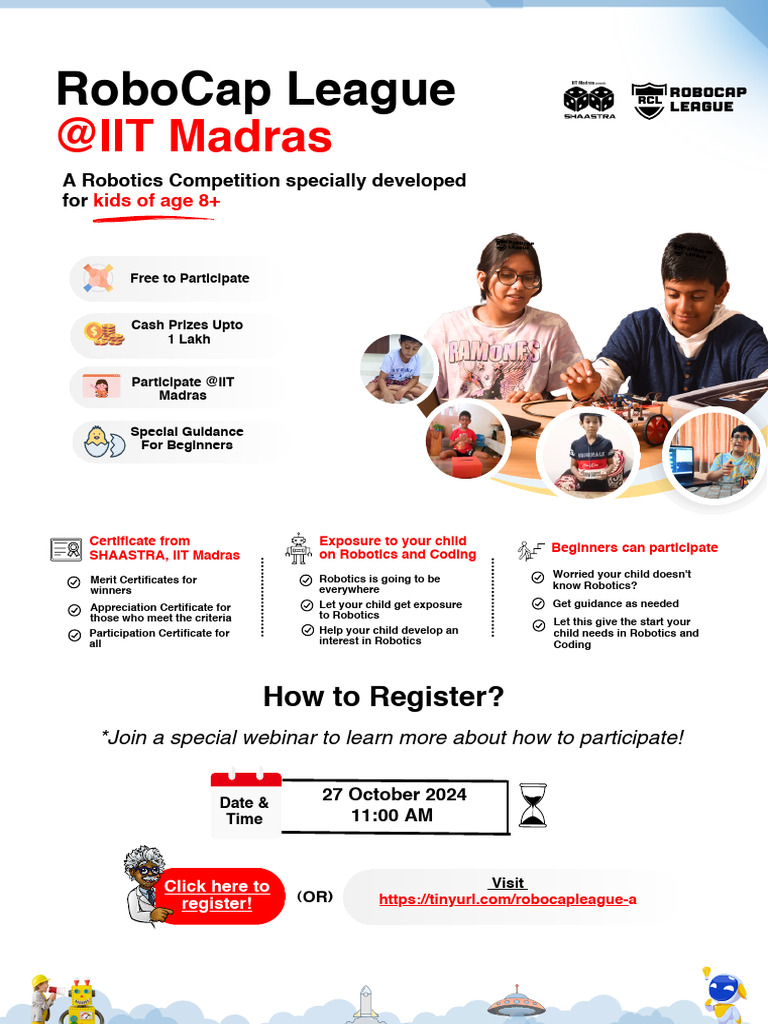 RoboCap League - Shaastra IIT Madras | PDF