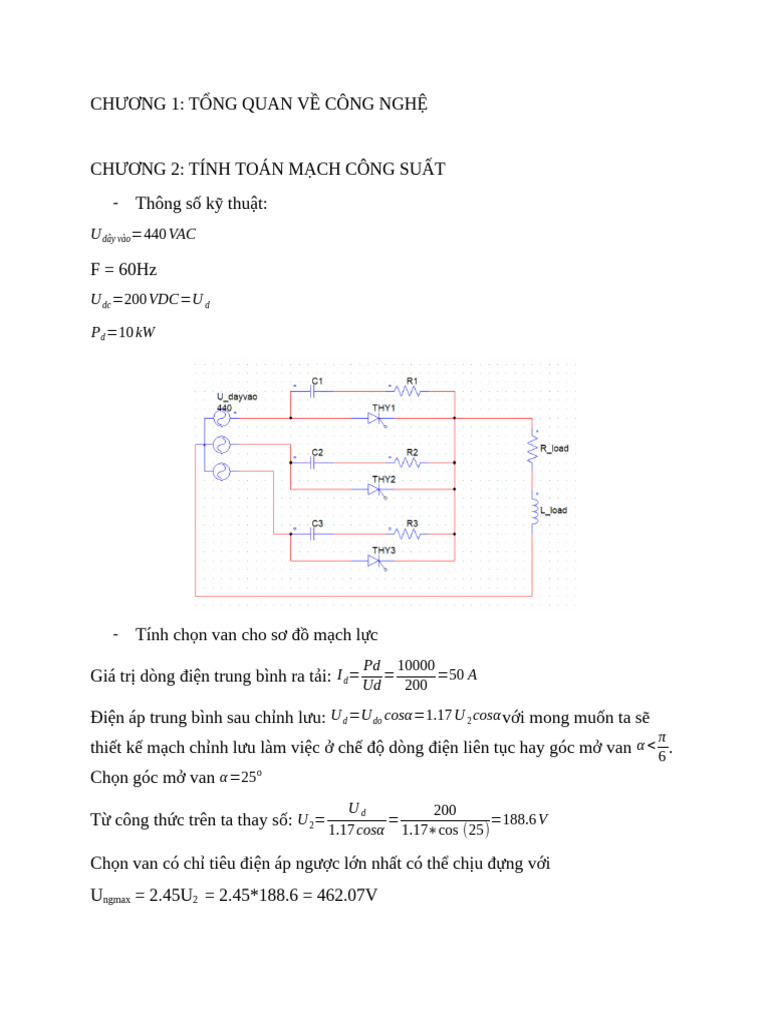 CL Tia 3 Pha SCR (Repaired) | PDF