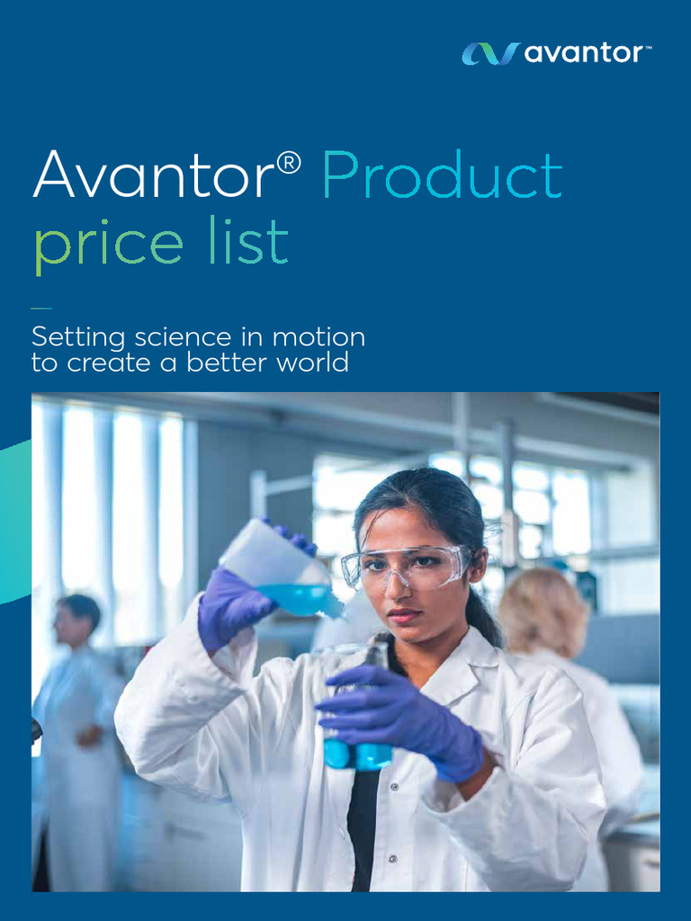 Avantor Chemicals Price List | PDF | High Performance Liquid ...