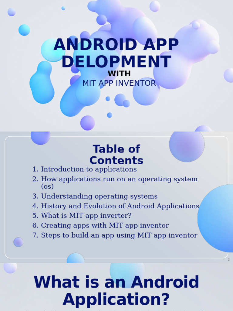 Beginner's Guide to MIT App Inventor | PDF | Android (Operating System ...