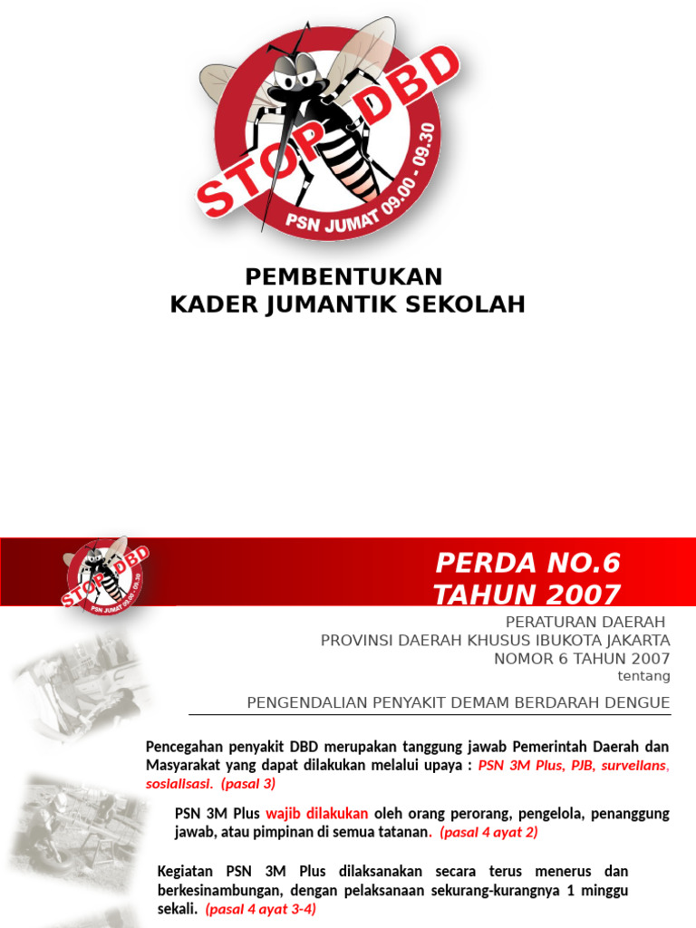 Pembentukan Kader Jumantik Sekolah | PDF