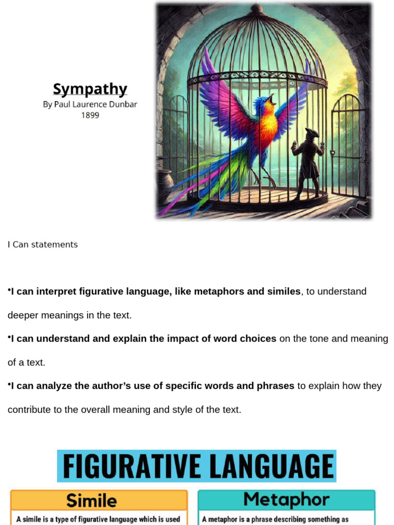 Figurative Language Analysis Guide | PDF