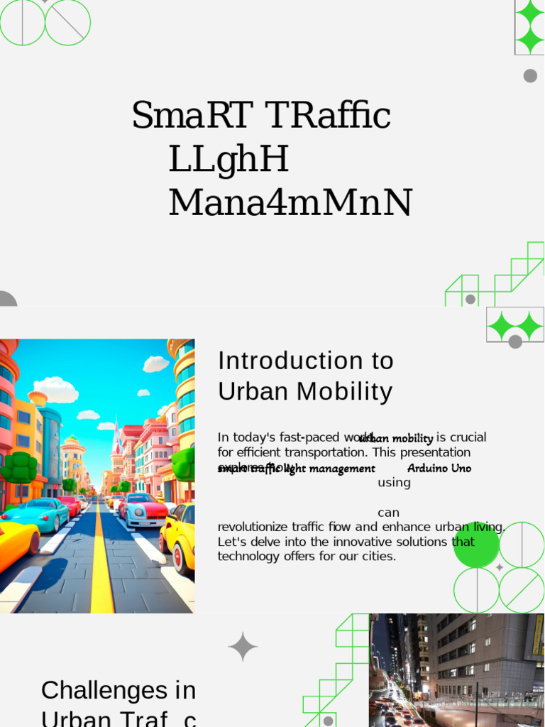 Smart Traffic Light Management 20241017153332gewi | PDF | Traffic | Traffic Light