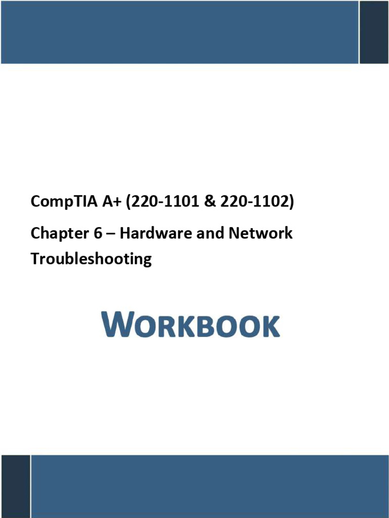 A1100_WB06 | PDF | Troubleshooting | Booting
