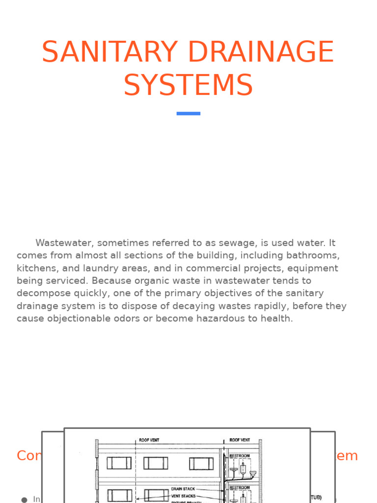 Sanitary Drainage Systems | PDF | Sanitary Sewer | Storm Drain