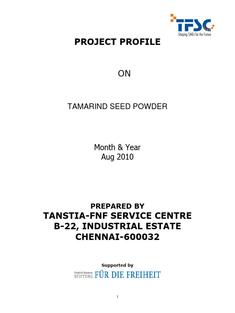 Tamarind Seed Powder | PDF | Expense