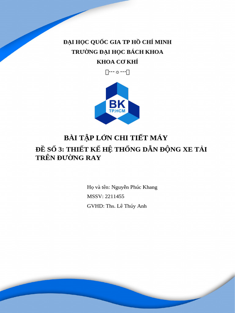 BTL-CTM Nguyễn Phúc Khang-2211455 | PDF