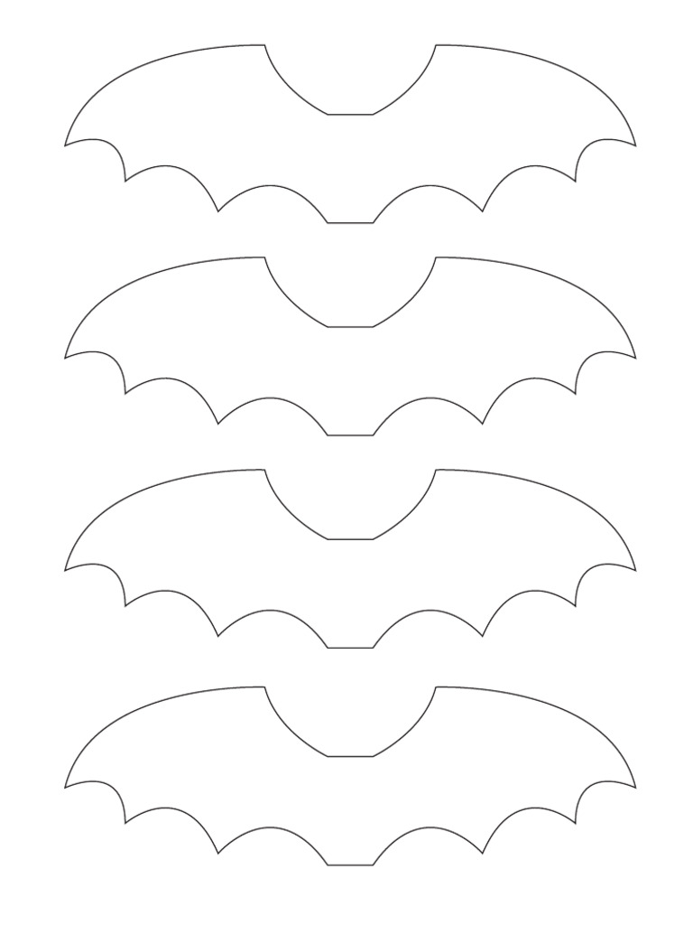 7 Inch Bat Wing Template | PDF
