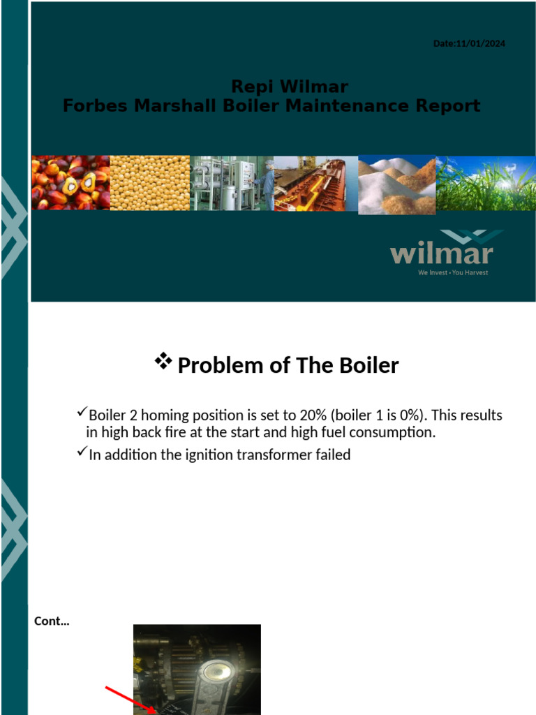 Boiler Maintenance Report Summary | PDF | Science & Mathematics