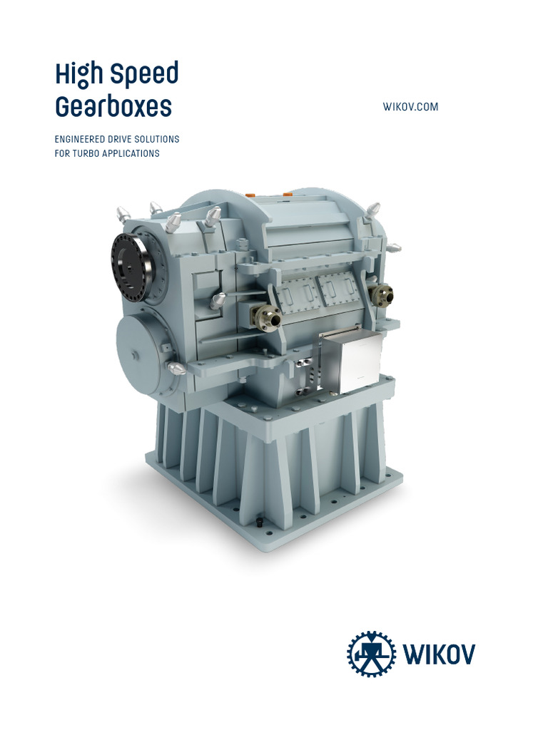 High-Speed Wikov en 2204 | PDF | Gear | Pump