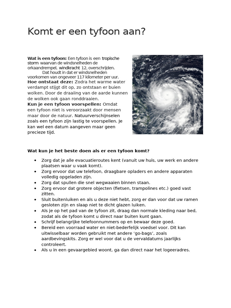 Tyfoon, Folder | PDF