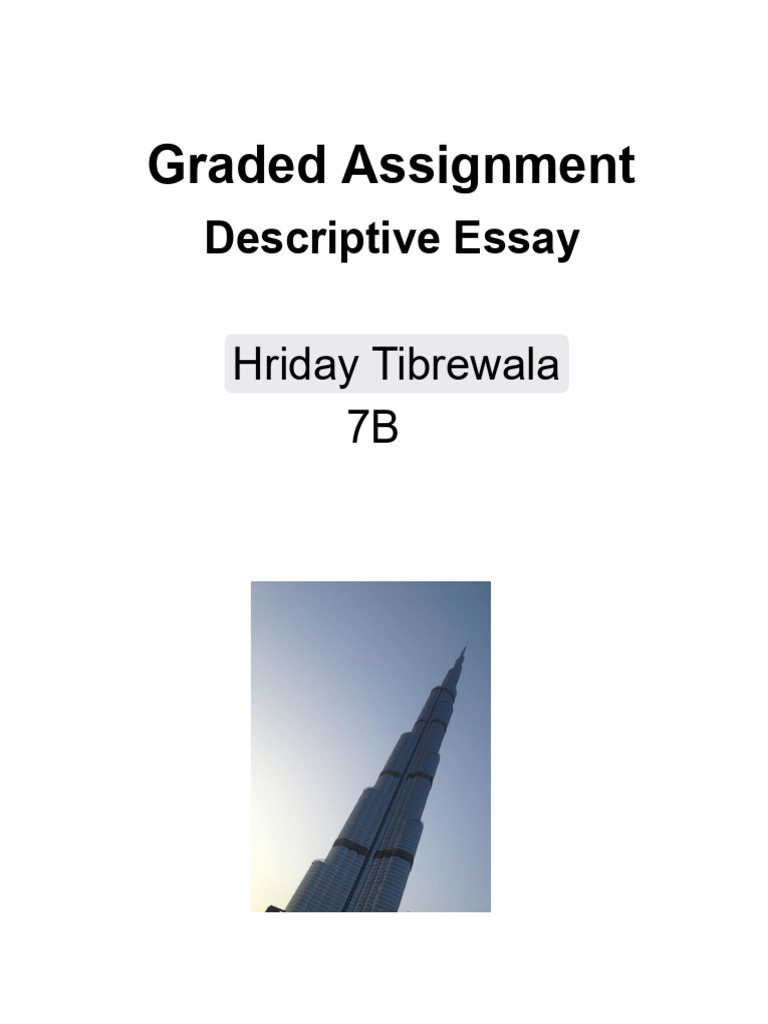 Graded Assignment Class 7b | PDF | Hobbit