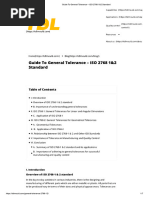 Iso 2768 1 1989 | PDF | Engineering Tolerance | International Organization For Standardization