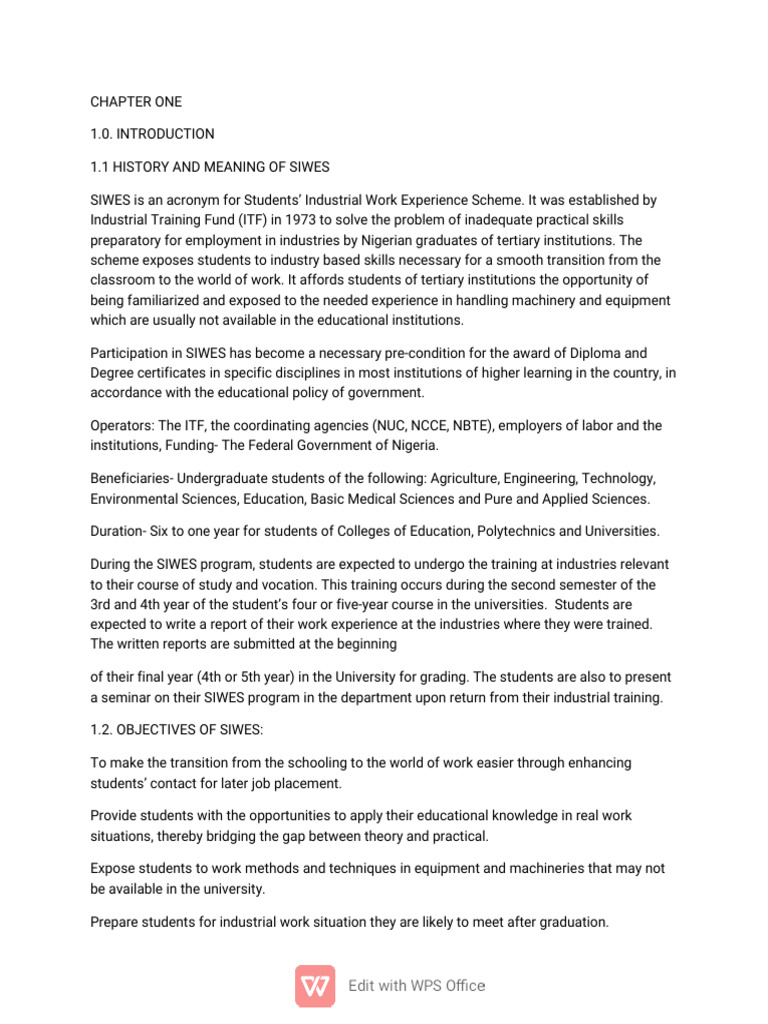 CHAPTER ONE-WPS Office | PDF | Health Care | Hospital