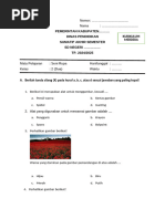 Soal PAT PPKN Kelas 2 Semester 2 Kurikulum Merdeka | PDF