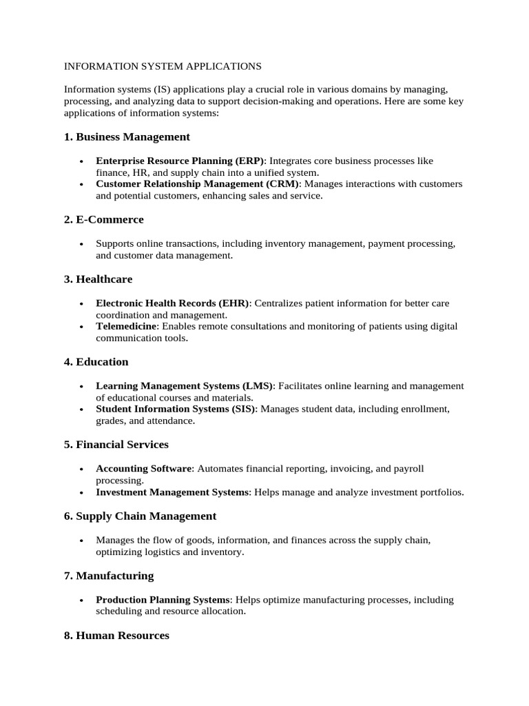 Information System Applications | PDF | Electronic Data Interchange | Json