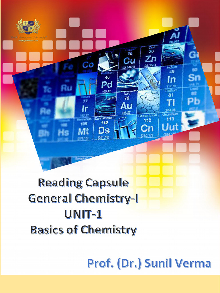 Reading Capsule GC-1 Basics of Chemistry | PDF | Chemistry | Chemical ...