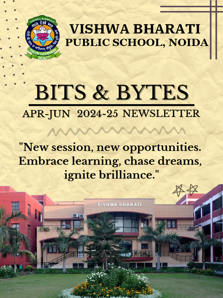 VBPS Noida Newsletter: Achievements & Events | PDF | Nature