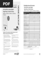 Datasheet Inversor 100kW | PDF | Power Inverter | Alternating Current