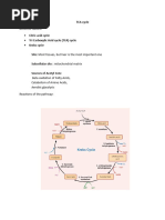 Anaplerotic and Cataplerotic Reactions of The Tca Cycle | PDF | Diet ...