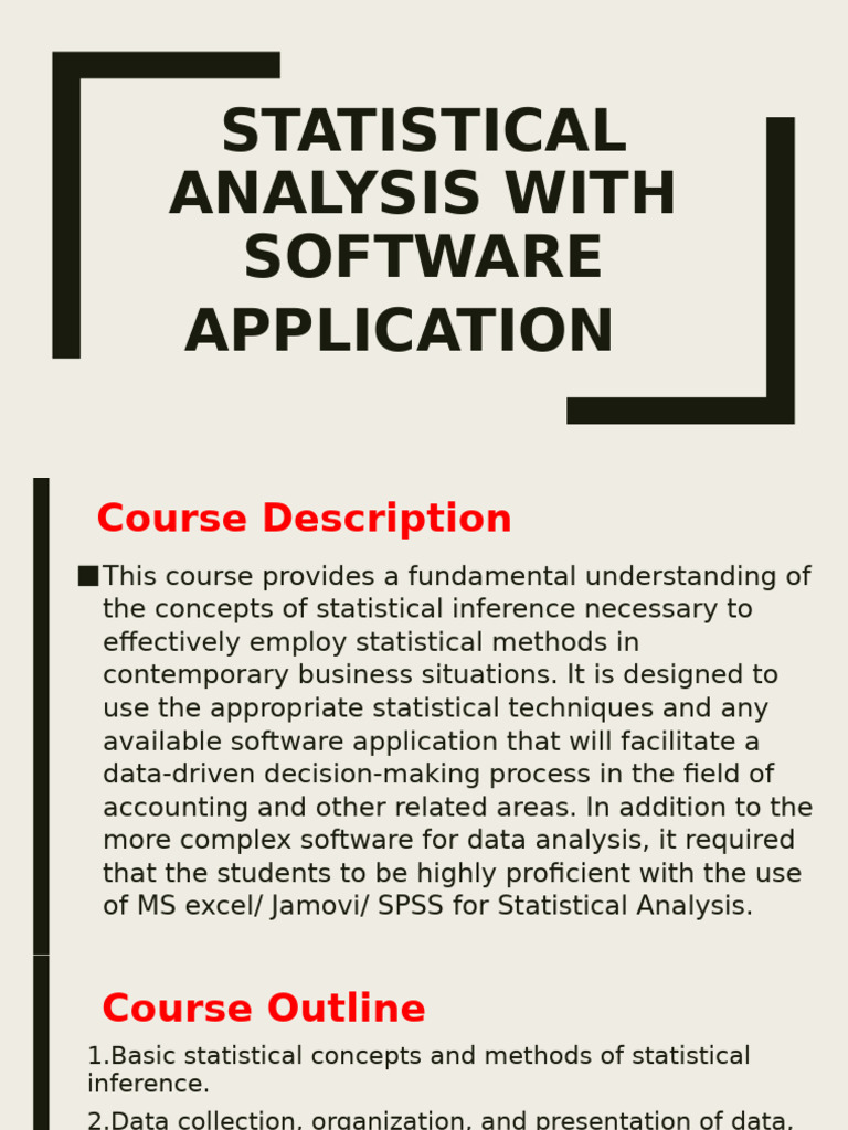 Stat Lecture 1 | PDF | Statistics | P Value