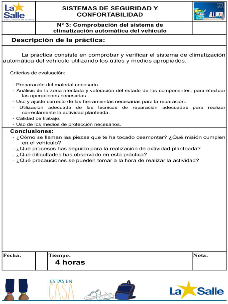 Practica 3 Climatizacion Automatica, Fabian, Samuel y Laro | PDF