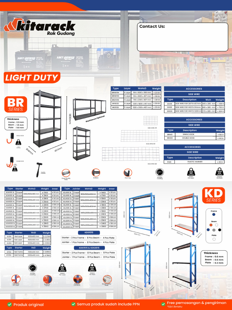 Brosur Kita Rack | PDF