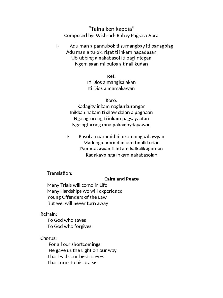 Talna Ken Kappia BY Wishrod | PDF | Language Arts & Discipline ...