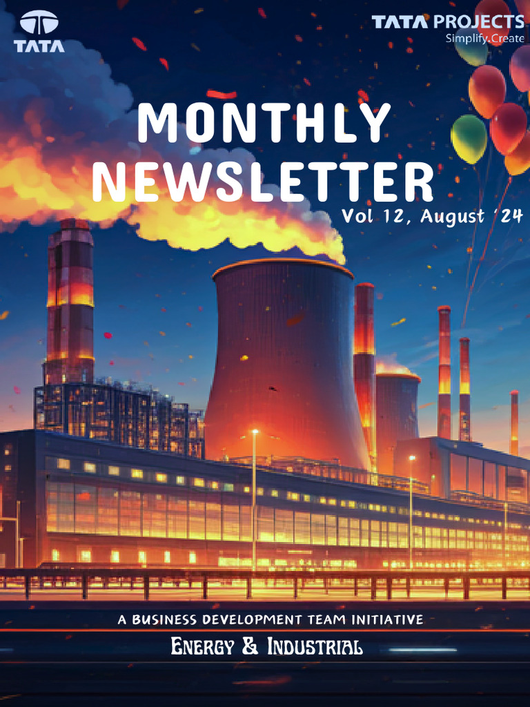 Newsletter 12 Edition | PDF | Steel | Renewable Energy