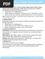 AVOXimeter 1000E Operator Manual | PDF | Hemoglobin
