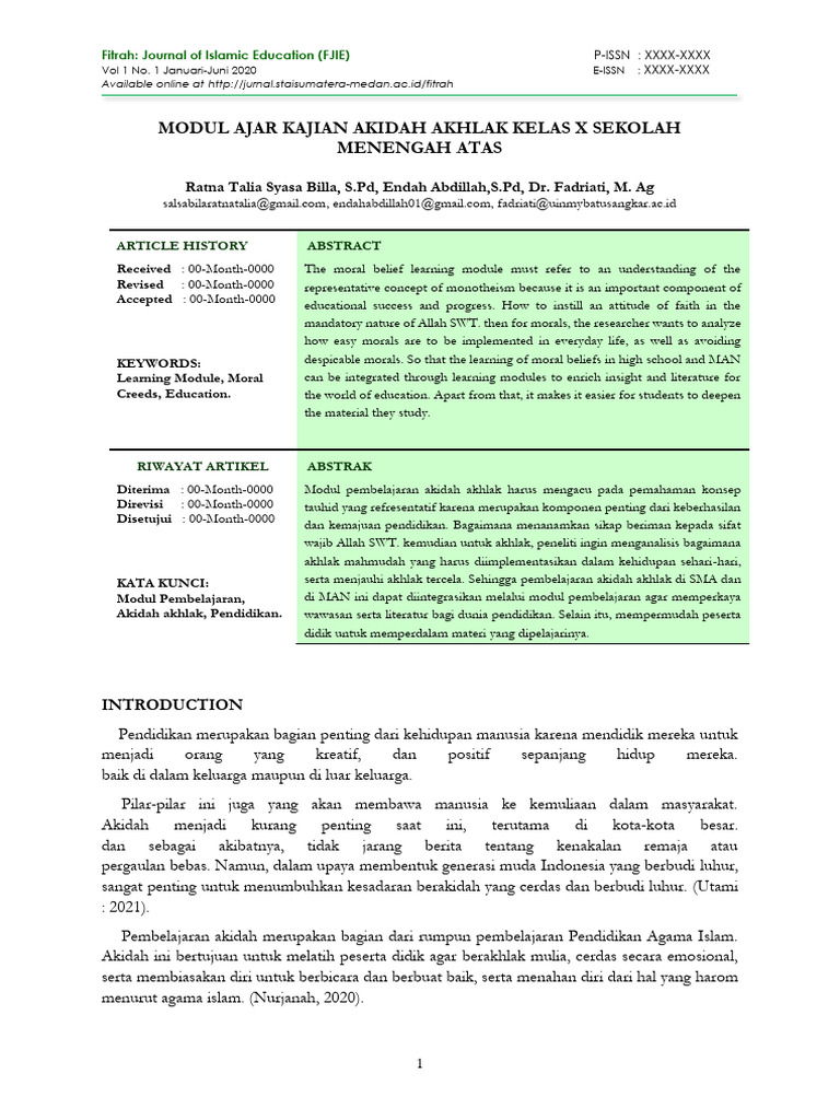 Artikel Ratna & Endah | PDF